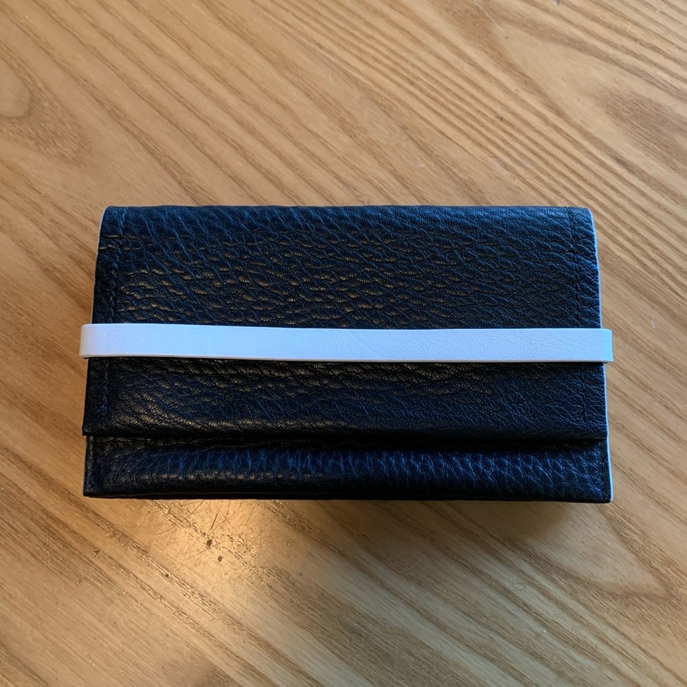 Coach Edge Paint Small Wallet - Gem